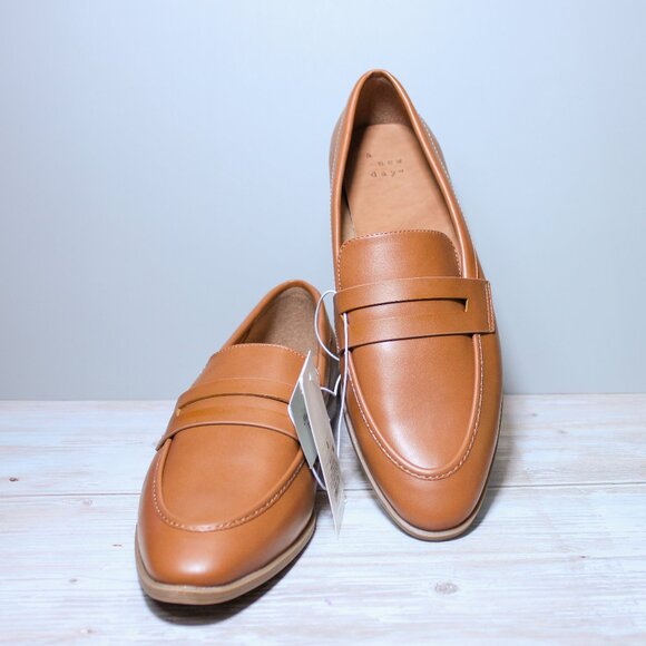 a new day | Shoes | A New Day Womens Clover Flats Penny Loafer Flats ...